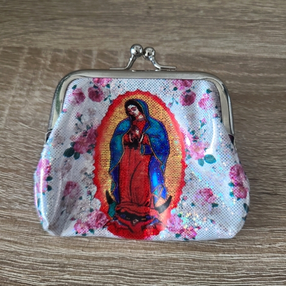 no brand | Bags | New Coin Purse Our Lady Of Guadalupe Religious Virgin ...